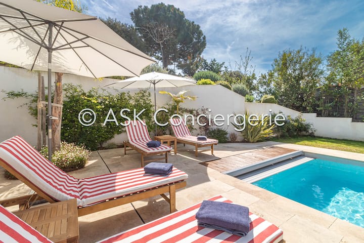 Superbe Villa Climatisée Avec Vue Mer Et Piscine - La Croix-Valmer