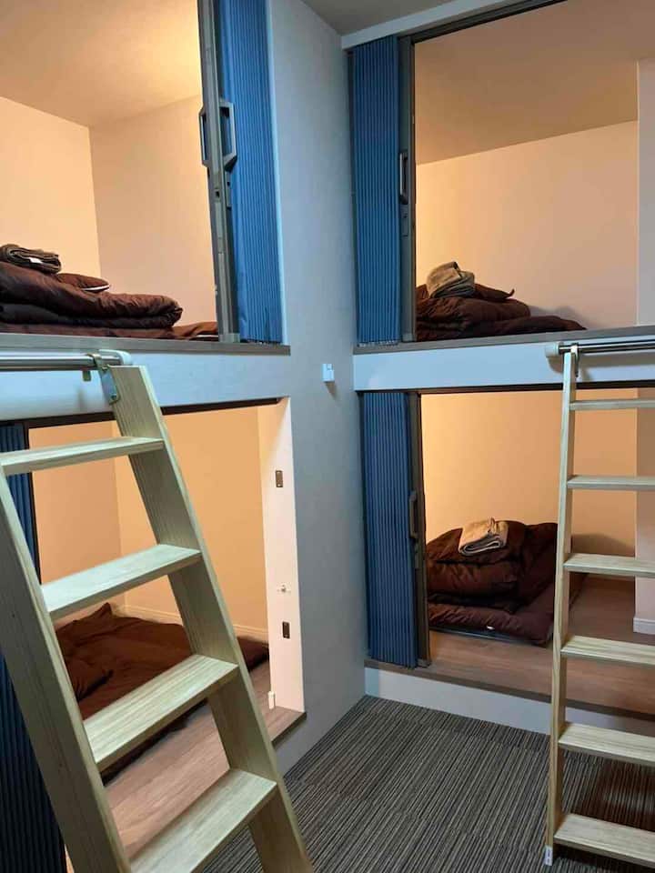 ②-3志kokorozashi,4beds Mix Dormitory,5mins From Sta - 新宮市