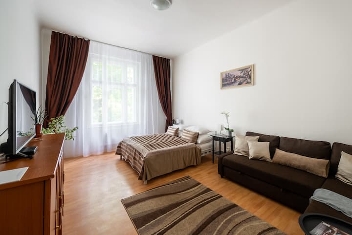 3.06 Bedroom Cozy Apartment, 5 Min To The Center. - Prague