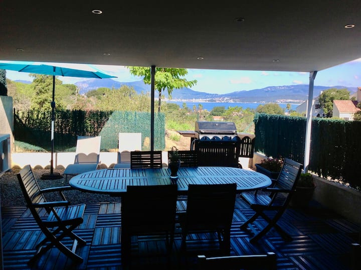 Villa Porticcio Vue Mer 5 Personnes Climatisée - Ajaccio
