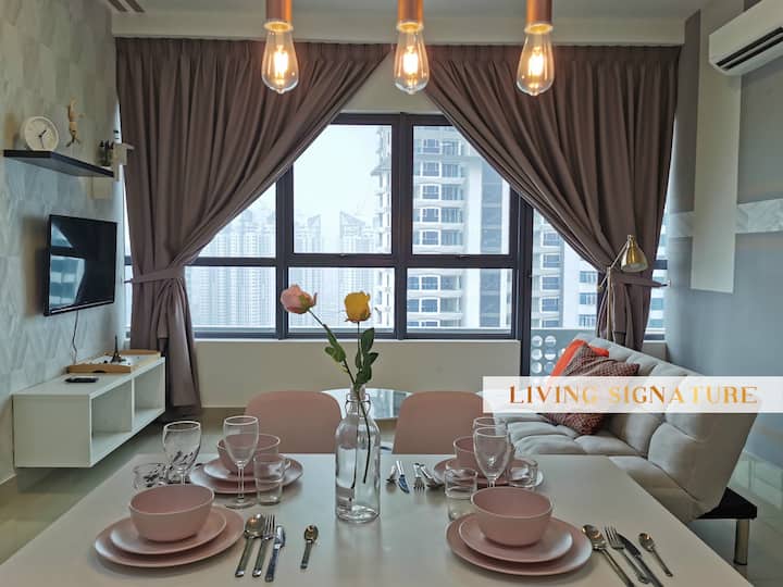 Arte Plus | Sleep 4 | Pink Lavish Klcc View 粉奢系列 - Hulu Langat