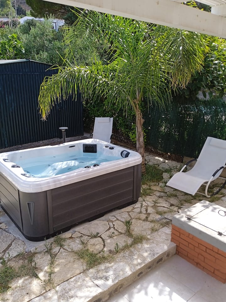 Wonderful Seaview Villa, Wifi,garden,hot Tub,airco - Scopello, Italy