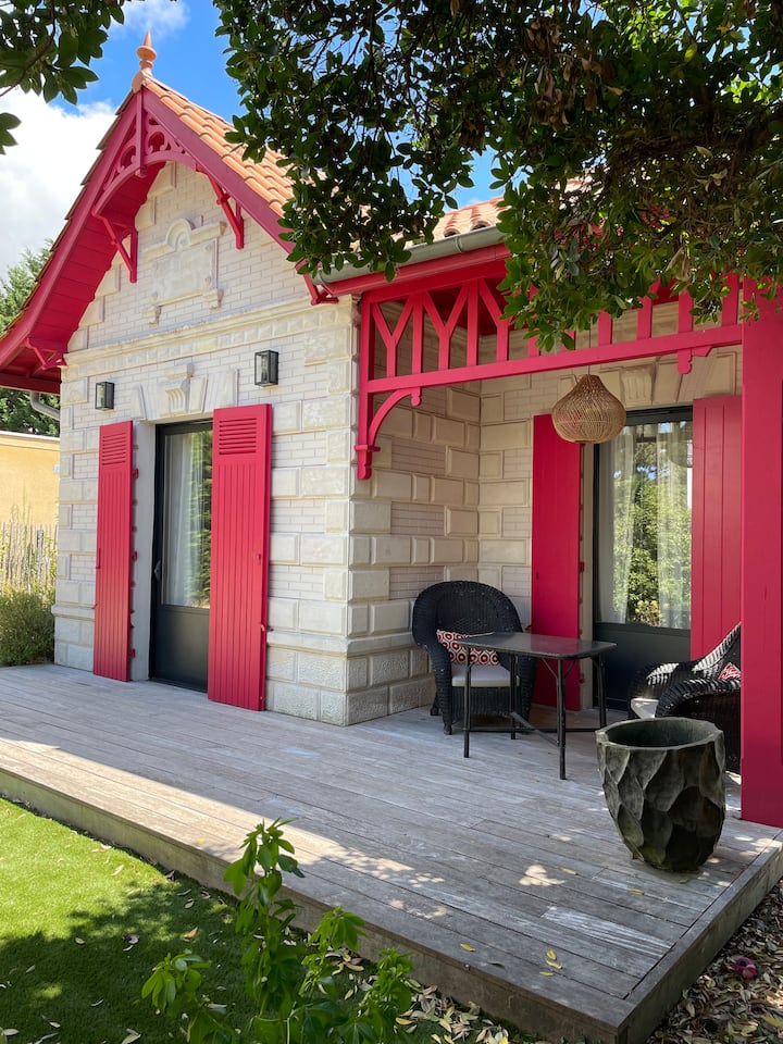 Villa Oyat , Villa Climatisée, Classée 3* - Lanton