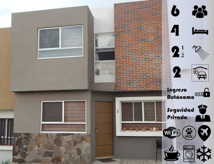 Casa Amplia Y Cómoda Vacaciones O Trabajo - Aeropuerto de Guadalajara Miguel Hidalgo y Costilla (GDL)
