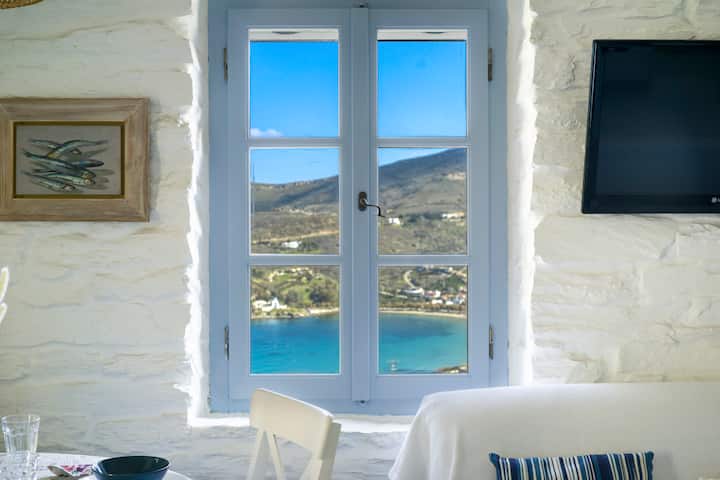 House In Kea With Great Sea View - Kea
