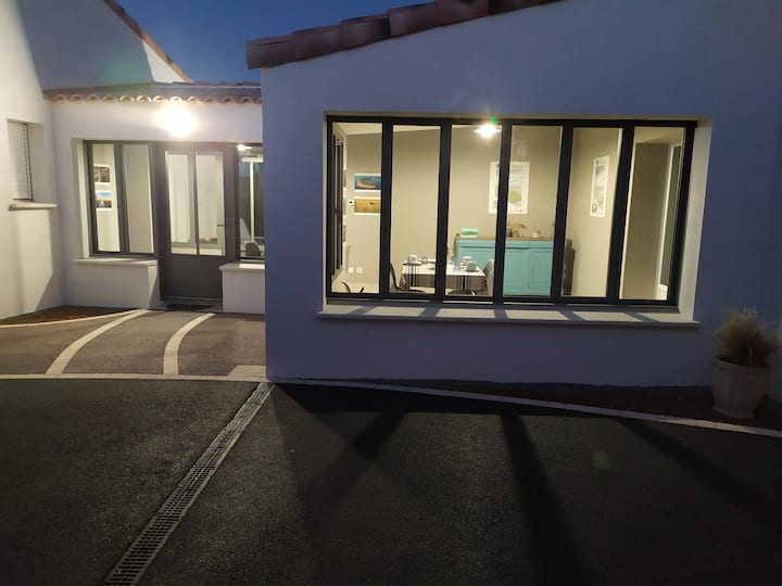 Chambre D'hôte 3/4 Personnes Velodyssée - L'Aiguillon-sur-Mer