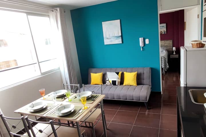 301 Céntrico Apartamento De 1 Habitación C Balcón - Tacna