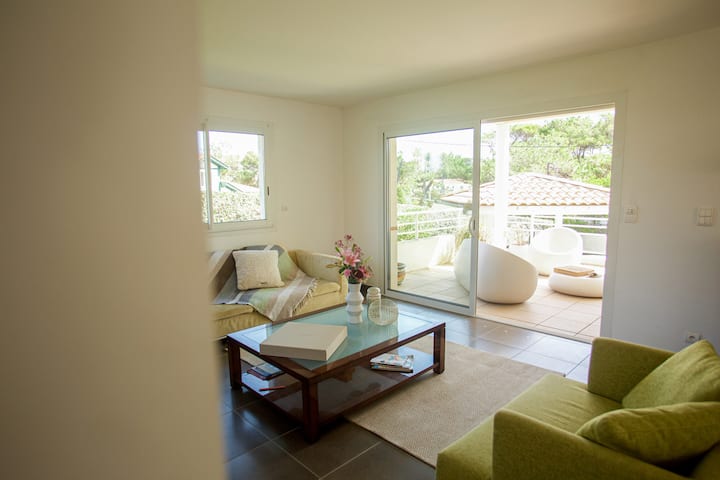 Villa Vue Océan, Jardin, Piscine Chauffée - Soorts-Hossegor
