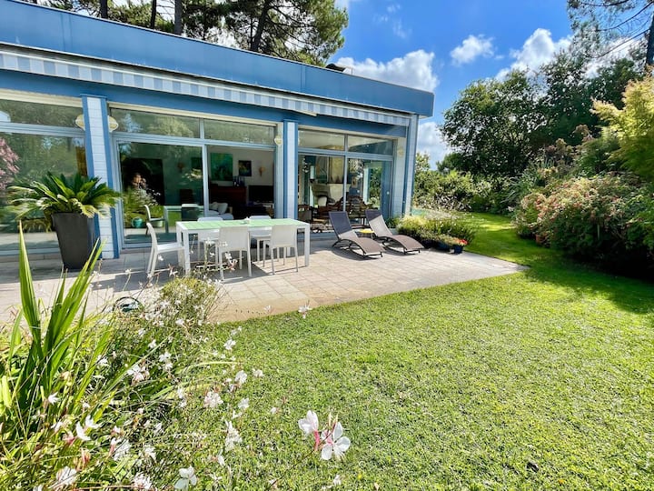 Maison Avec Piscine Et Magnifique Jardin Paysagé - Lacanau