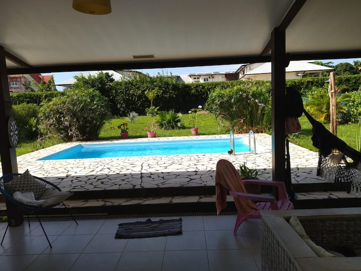 Maison Avec Piscine à Rémire Proche De La Plage - Cayenne