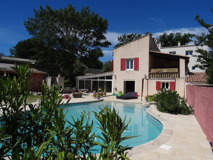 Villa Provençale Piscine Et Jacuzzi - Trets