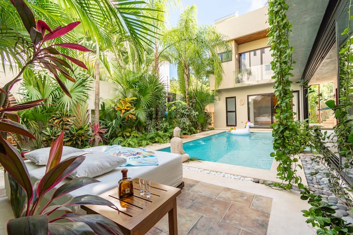 Villa For 10-private Heated Pool-centrally Located - Tulum