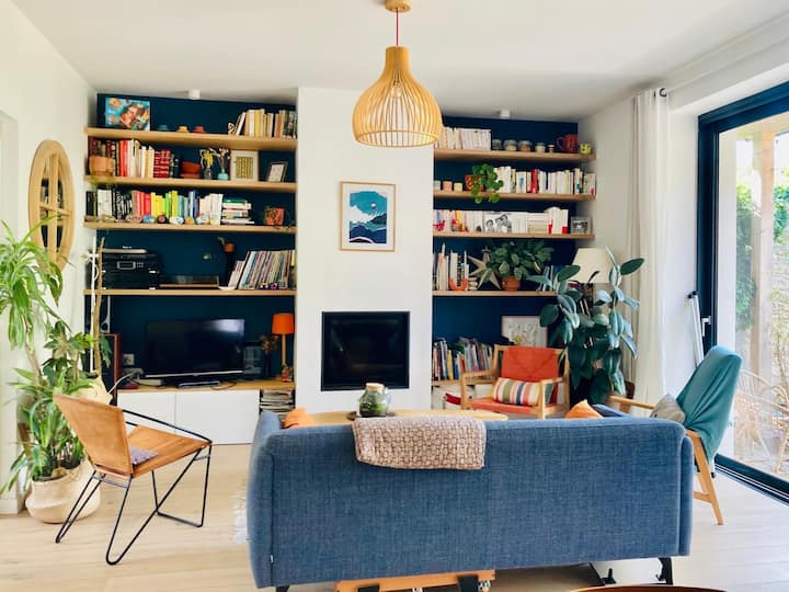 Maison Familiale - Jardin Paisible - Proche Centre - Nantes