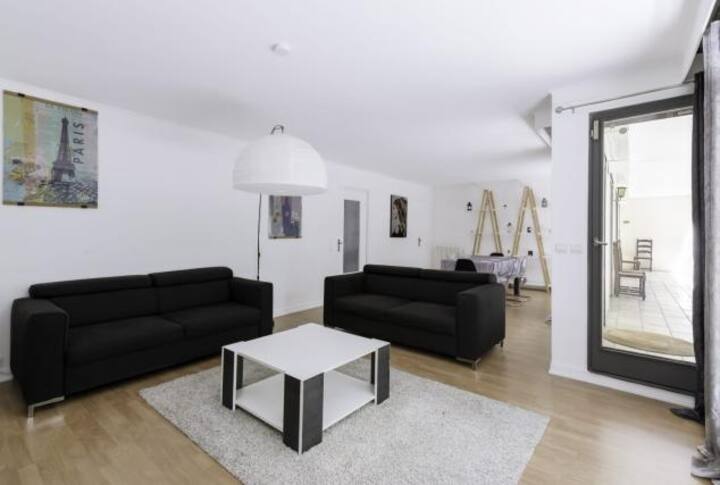 Bel Appartement 110 M² Lumineux 3 Ch, 2 Sdb /Cdg - ibis Paris CDG Airport