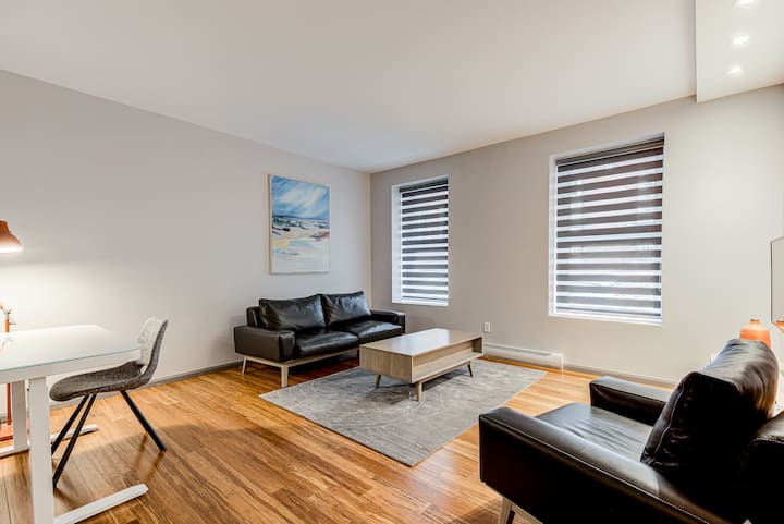 A05 – Centre-ville Québec, Rdc, Lit Queen, Moderne - Quebec City