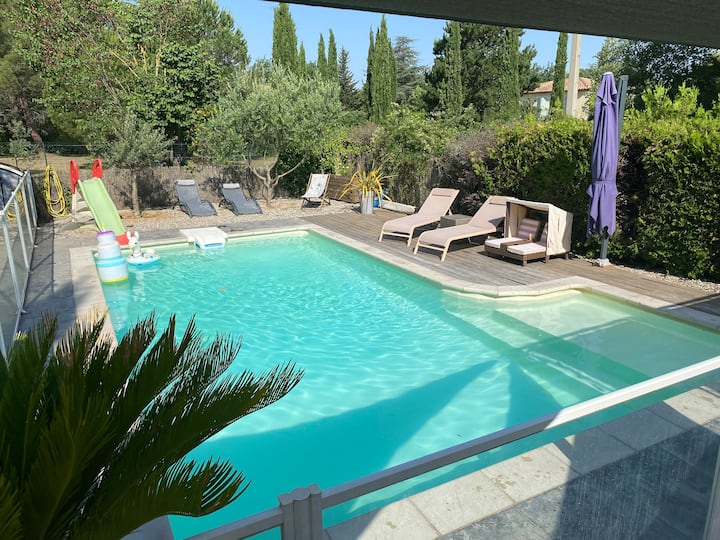 Villa Avec Piscine -  Puyricard - Aix-en-Provence