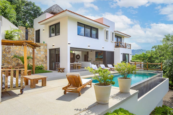 Casa Stella: Ocean-view Luxury W/infinity Pool - Riviera Nayarit