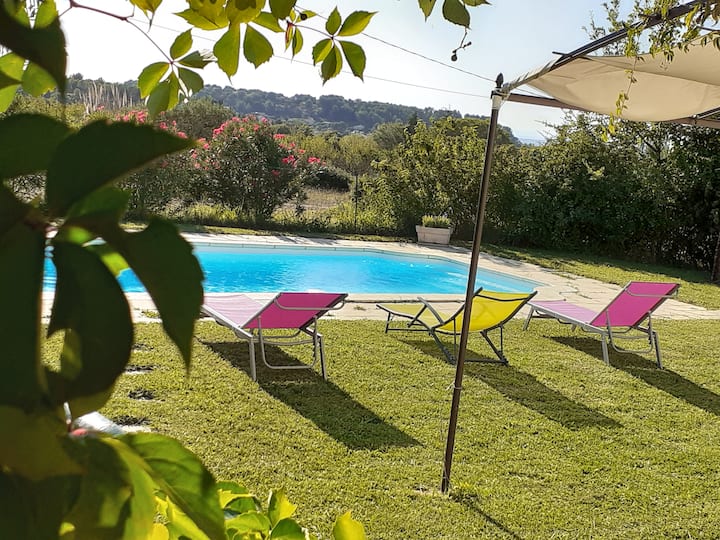 Gîte Rural Indépendant Clim. Avec Piscine Privée - Venasque