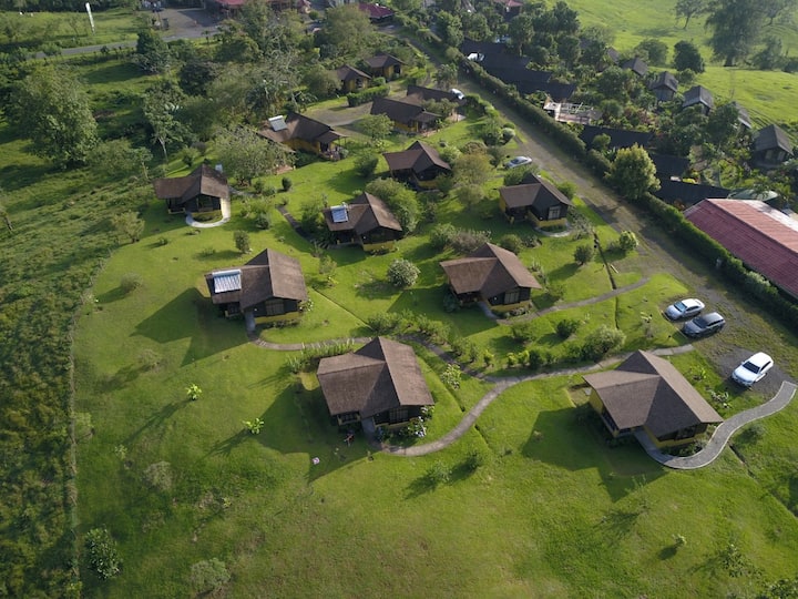 Comfortable Rustic Cabins in Front Arenal Volcano - La Fortuna, Costa ...
