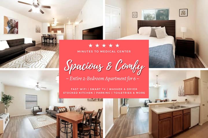 King Size Bed|free Parking | Pet Friendly - University Oaks - San Antonio