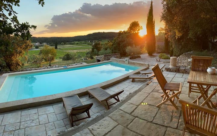 Loue Bastide à Lorgues (83) 14 Couchages - Lorgues