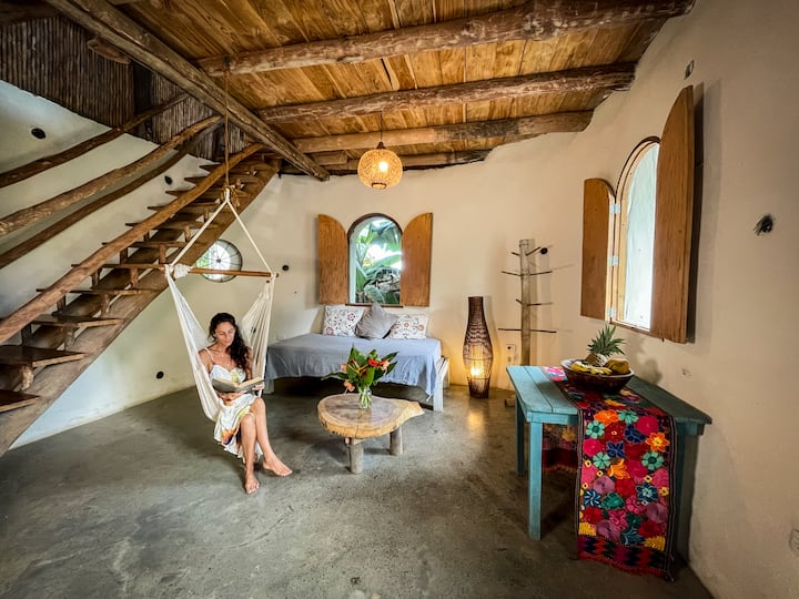 Tierra Nahua Eco Lodge Casa Tierra Step From Beach - Nicaragua
