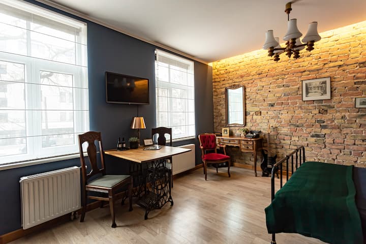 Vintage Apartments Black | Free Parking - Riga