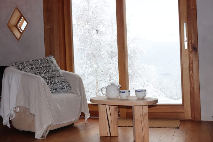 Le Chalet De Mounia, Calme, Confort éCologique - Vallouise, France