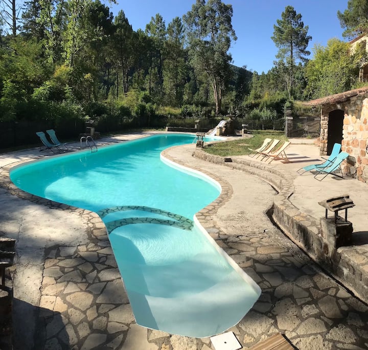 Mas En Cévennes Avec Piscine En éTé - Alès