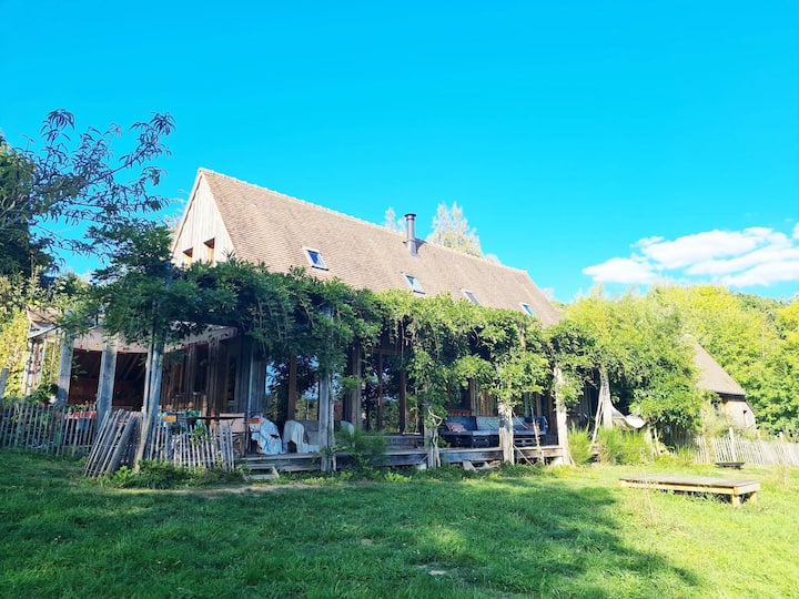 Longère Bioclimatique En Lisière De Forêt (2 âNes) - Mortagne-au-Perche