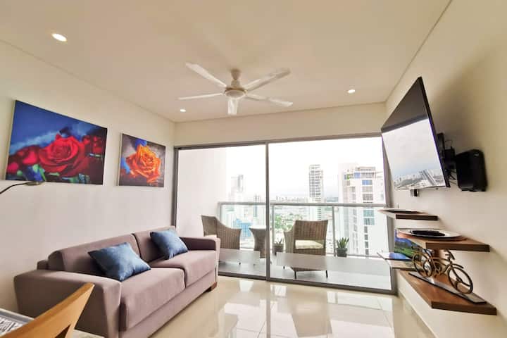 Beautiful New Apartment In Bocagrande 3604th Floor - Carthagène