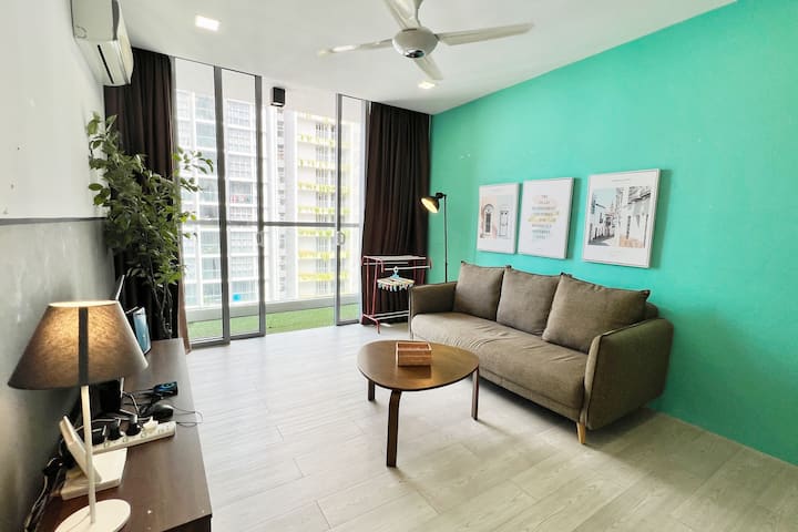 10pax 3rooms W/balcony - Big Homestay At Cyberjaya - Putrajaya