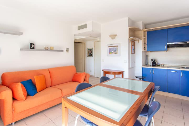 5 Mn Plage / Clim / Vue Dégagée / Calme / Home - Nice