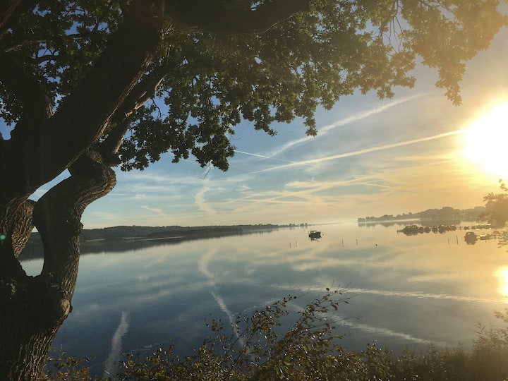 Havudsigt Og Badebro På Thurø - Denmark