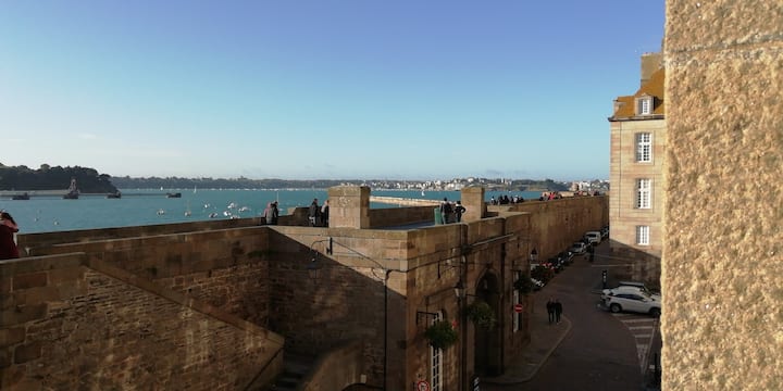 Appartement Intra-muros Plein Sud Vue Mer/port - Saint-Malo