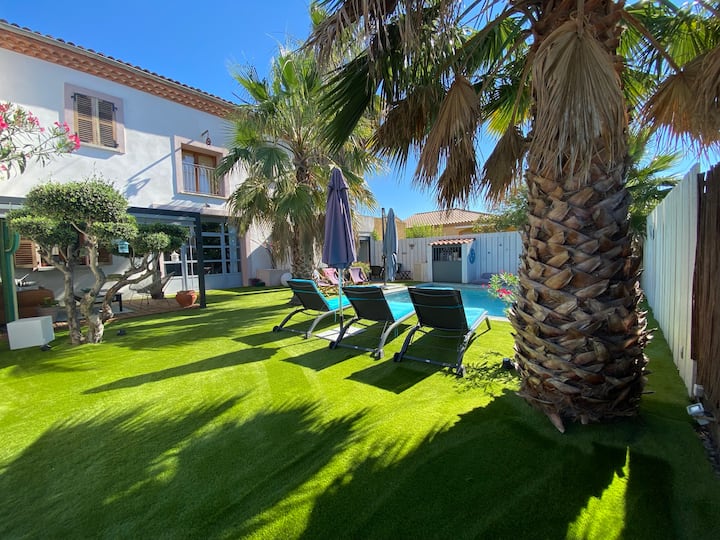 Maison Style Loft De 200m² Climatisée - Vias