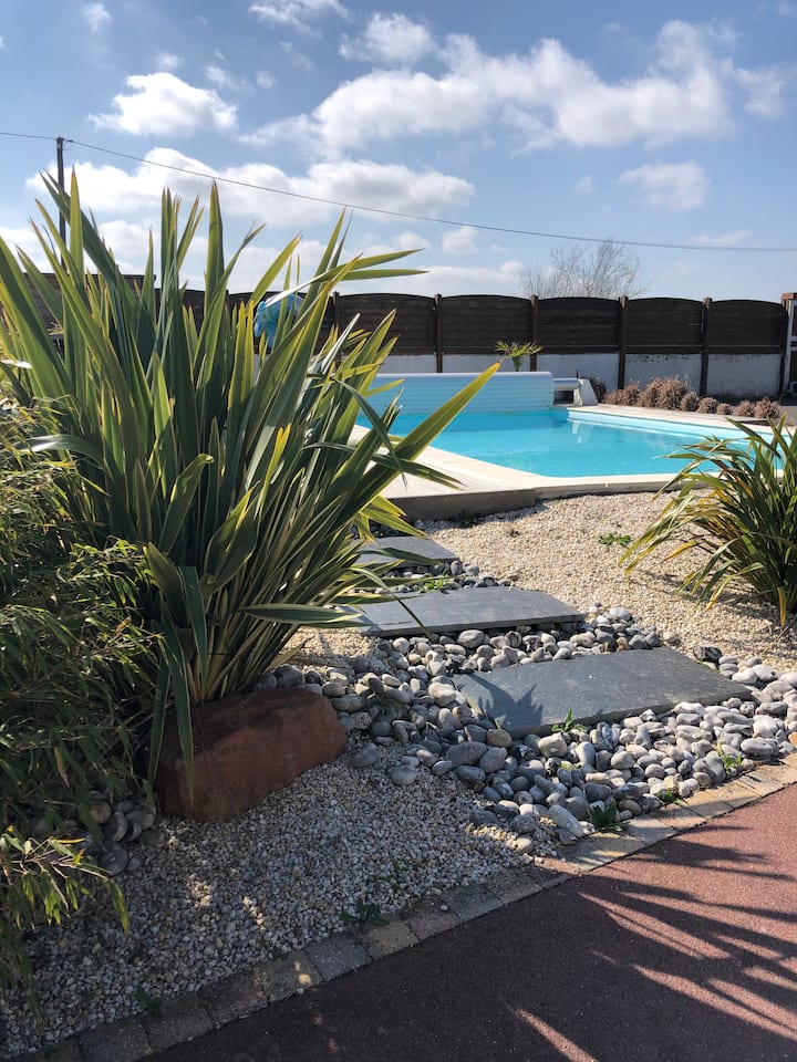 Vignoble Nantais, Grande Maison,  Piscine Privée - Vertou