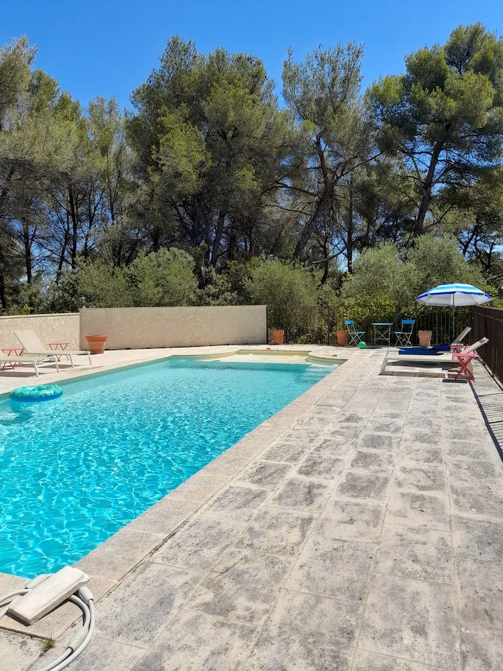 Lovely House Facing Les Alpilles - Saint-Rémy-de-Provence