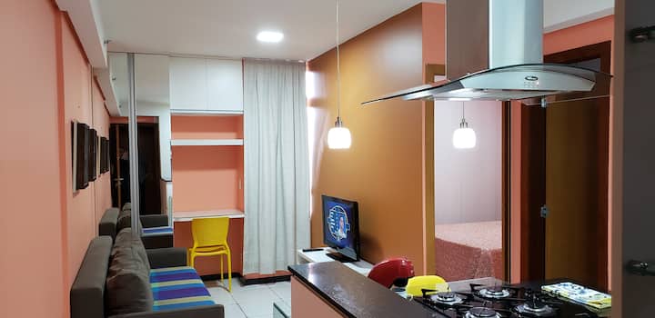 Lindo Ap 2 Quartos No Park Studios Renovado - Brasília