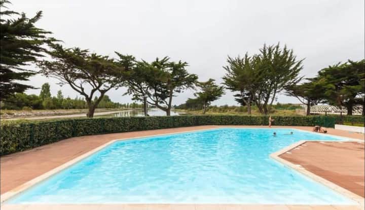 Plage De La Baule à 650m- Jardin- Piscine Chauffée - Guérande