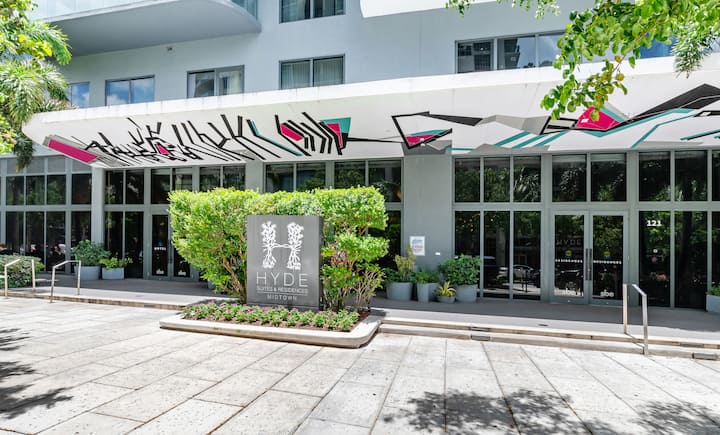 1b 1b Modern Luxury Apartment @ Hyde Midtown - Miami Beach