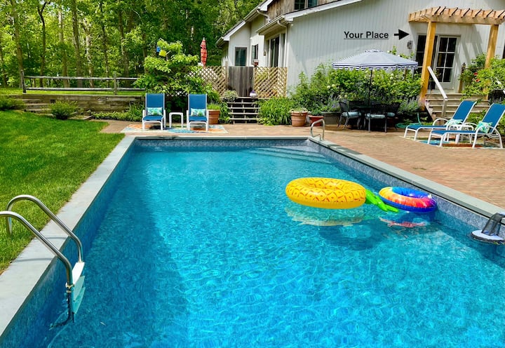 King Suite W 2bths
Prvt Pool&entrance
Close 2 All - The Hamptons, NY