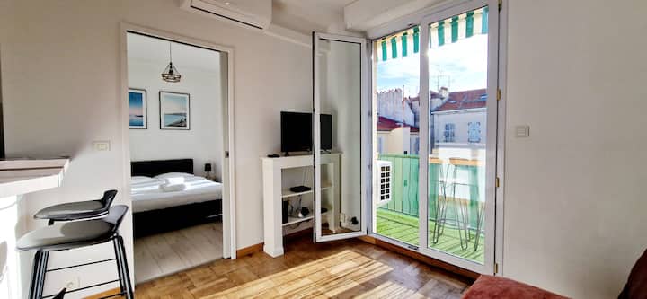Appartement En Plein Cœur De Nice #Balcon&clim' ☀ - Nice