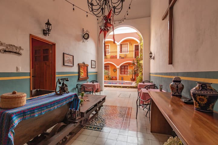 Habitación 2 Camas Alberca, En El Corazón De Tulum - Tulum