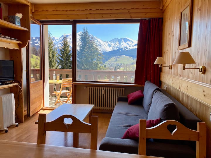 Appartement Face Au Mont Blanc - Combloux