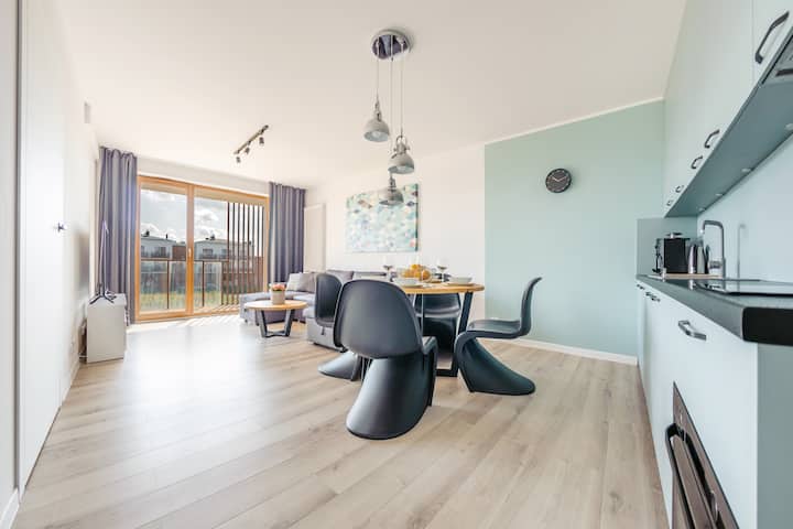 Resorts Apartament B 18 Z Basenem W Obiekcie - Grzybowo