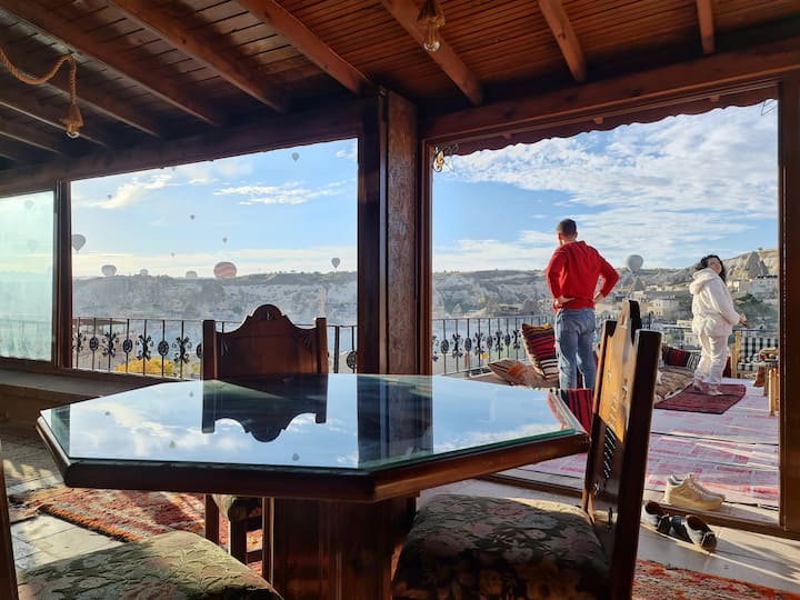 Balloons View *Ac *Free Parking * Stone Room@vch - Cappadocia