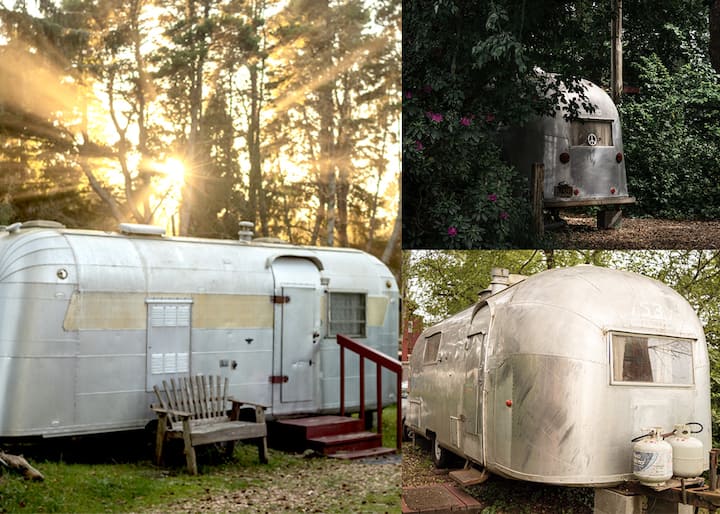 Friends-style Baby Vintage Trailer - Long Beach, WA