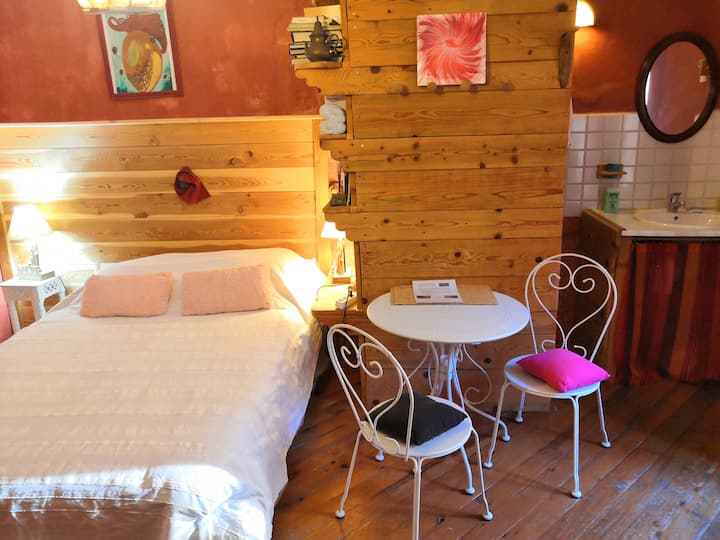 Chambre Privé La "Rose" à La Petite éToile - Auron