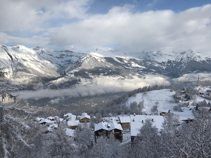 Petit 3-pièces Avec Vue Panoramique - Nendaz